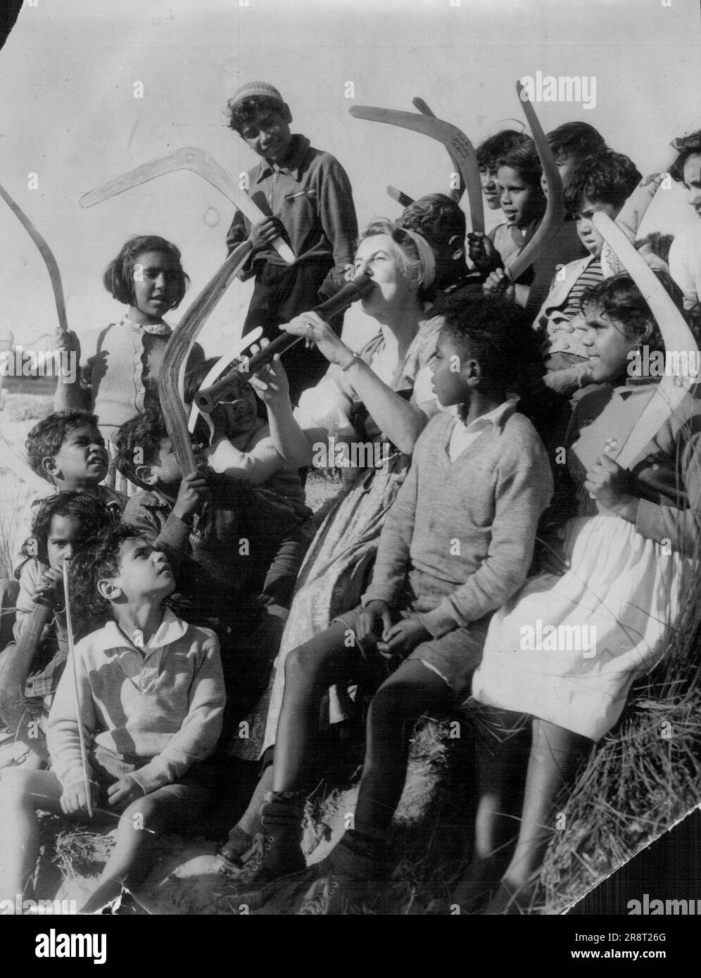Trapp Family Singers. This shot taken at La Perouse showing the ...