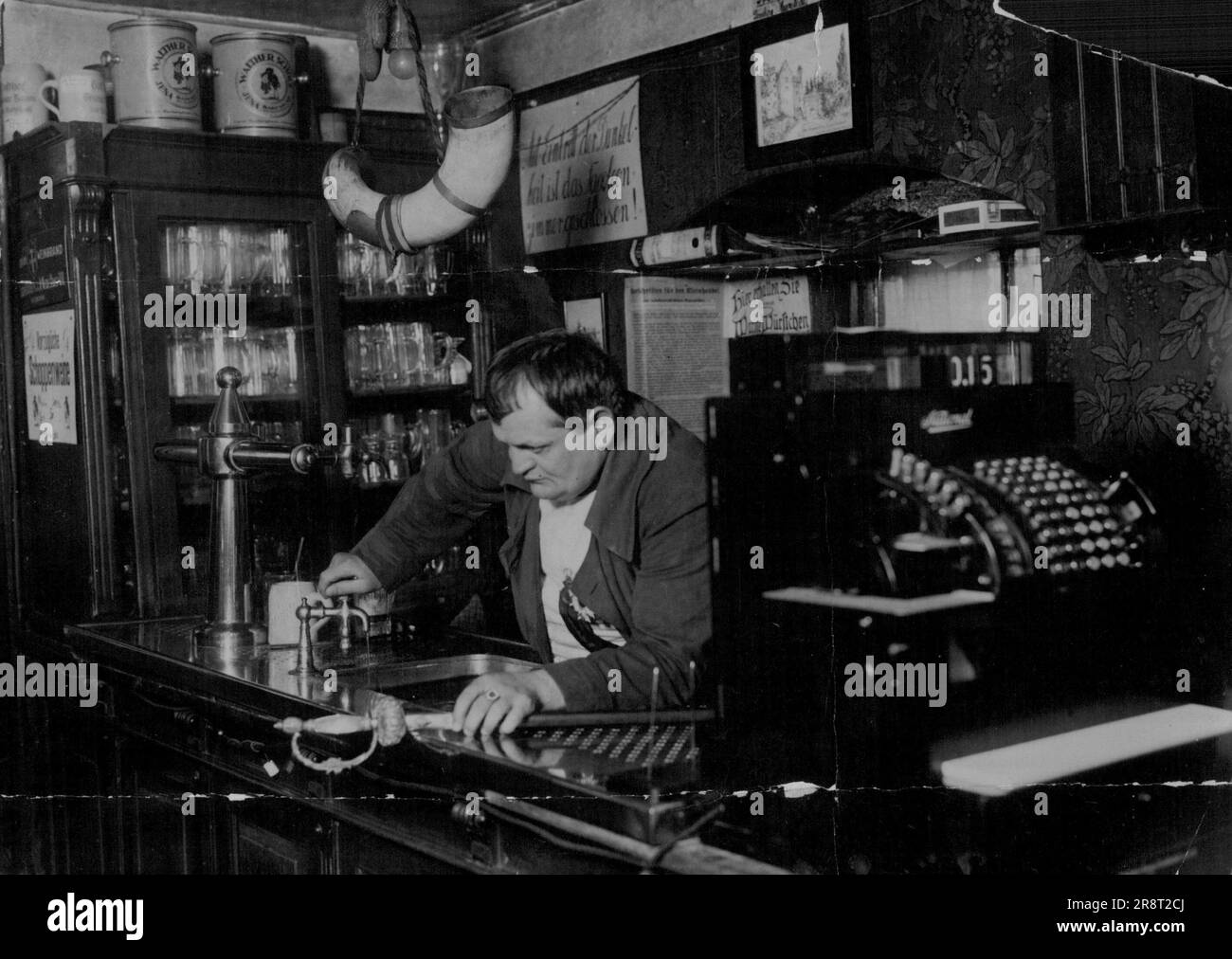 Napoleon's Double - A German inn-keeper behind the bar. February 27 ...