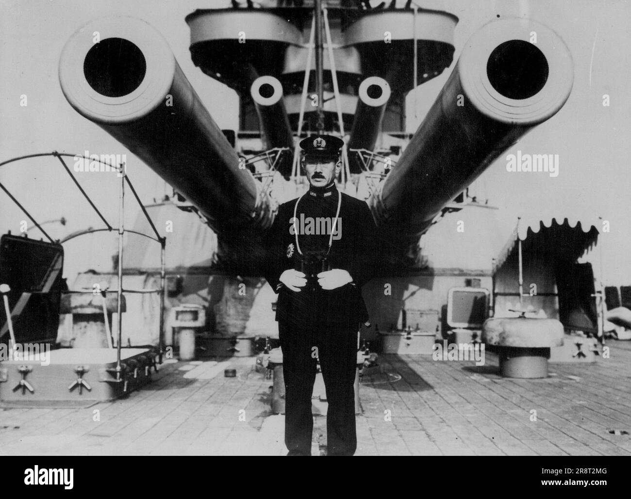 Commander-In-Chief Of Japanese Navy Poses For Picture -- Vice-Admiral ...