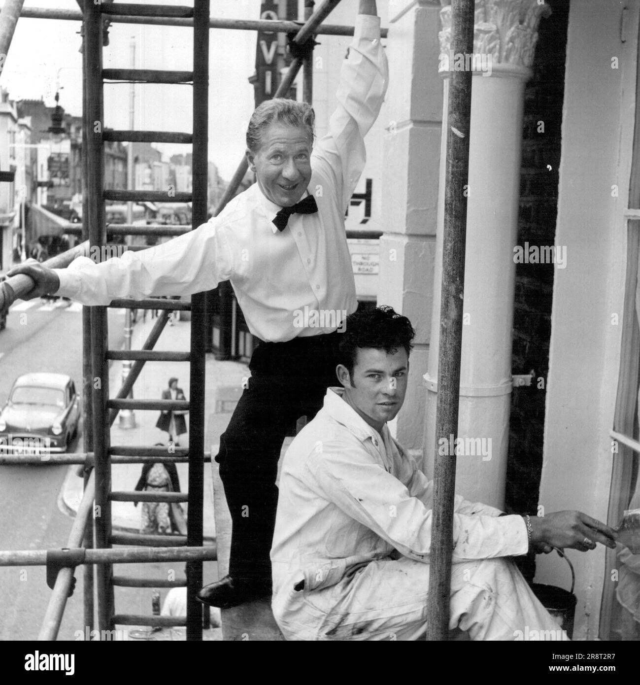 Aage Thaarup - Financially down, he climbs up to see his new salon ...