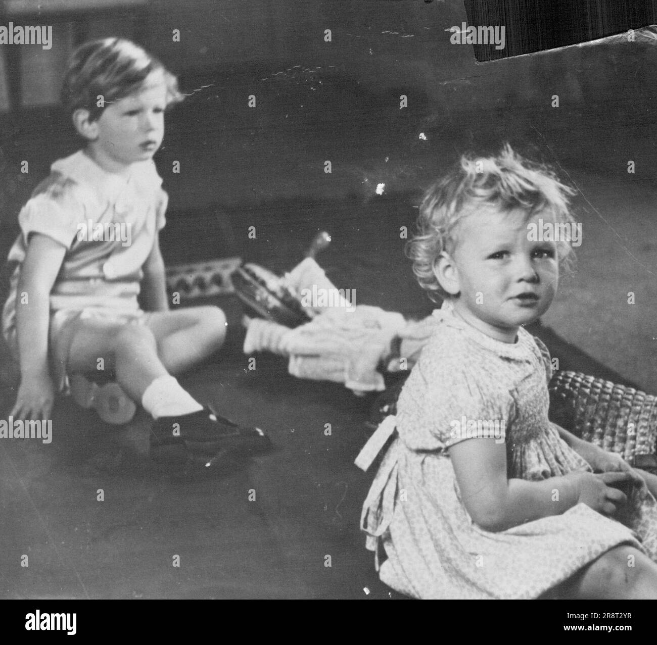 Duke of Kent & Princess Alexandra. March 21, 1944 Stock Photo - Alamy