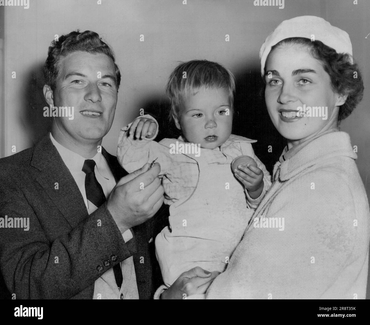 Peter Thompson. Star Golfer, Peter Thompson who arrived back in Sydney ...