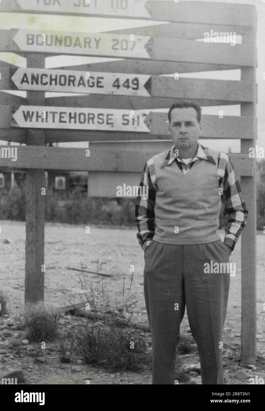 18 The fellow you see above is standing in: Alaska. March 13, 1952 ...