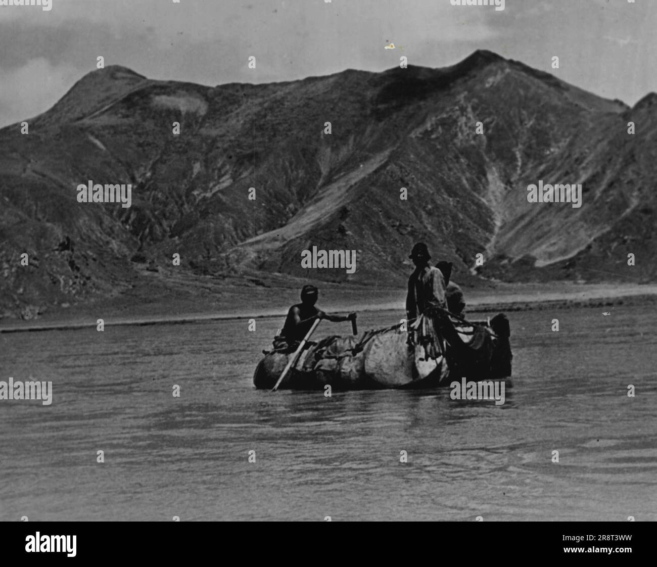 Tibet, Hermit Kingdom -- Primitive transport to reach a land which is ...