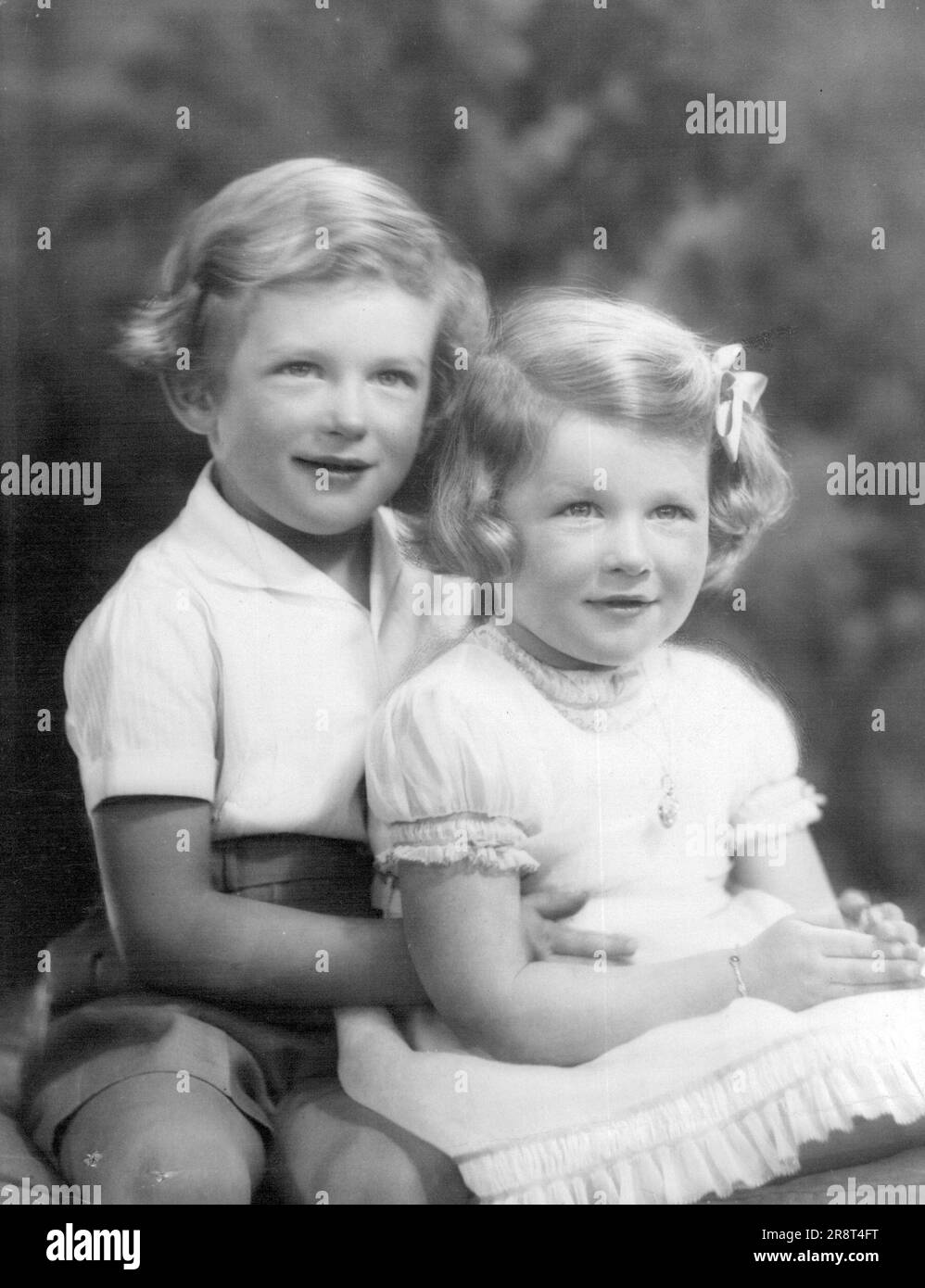 Prince Edward and Princess Alexandra of Kent. May 28, 1945. (Photo by ...