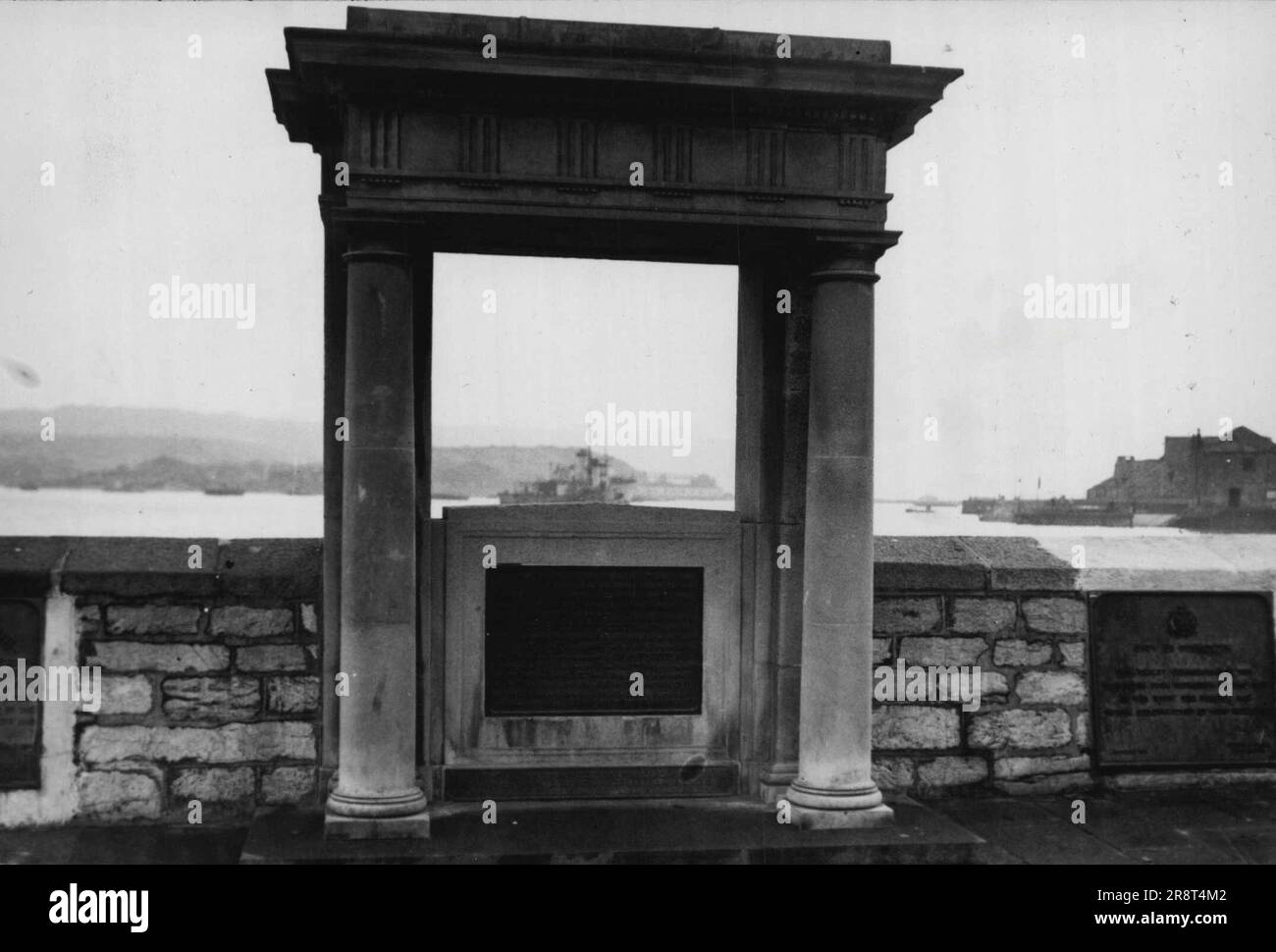 Plymouth - Gateway To Freedom -- The 'Mayflower Stone', the simple ...
