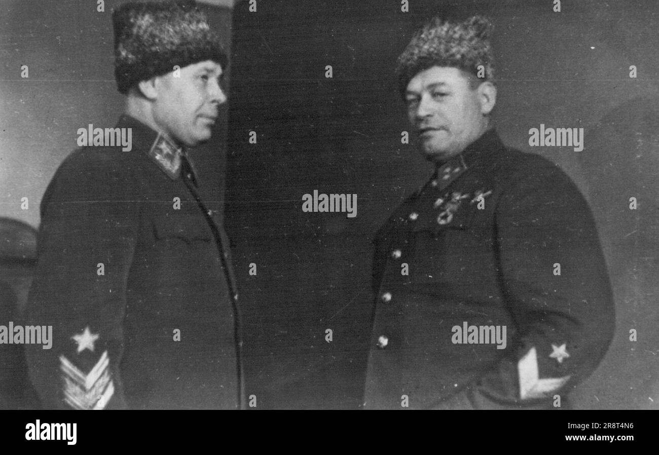 Marshal S. K. Timoshenko (Commander-in-Chief of the Southwestern ...