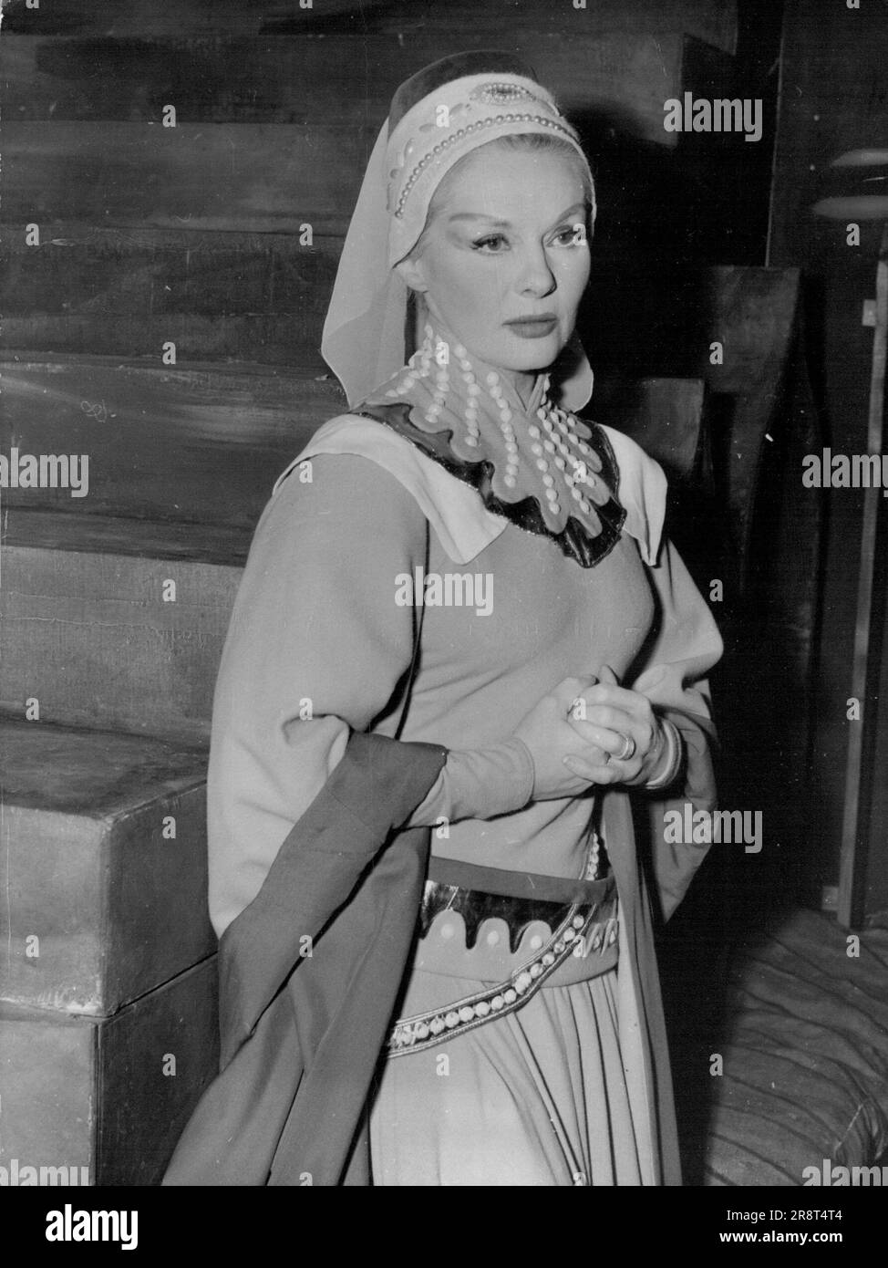 Old Vic Production of Henry IV. Ann Todd as Lady Percy in part one of ...