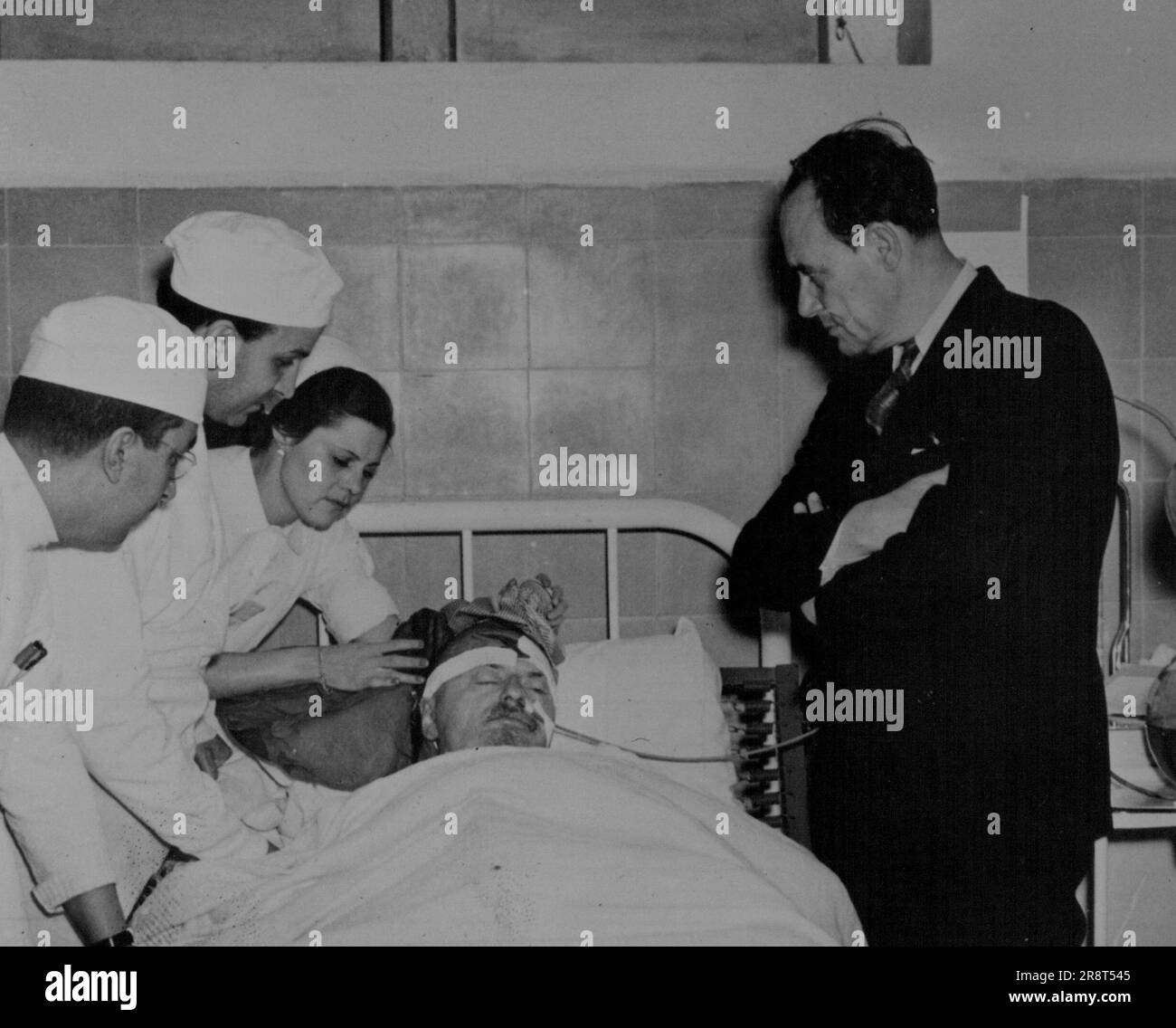 Trotsky Dying After Attack -- Leon Trotsky, exiled Russian ...