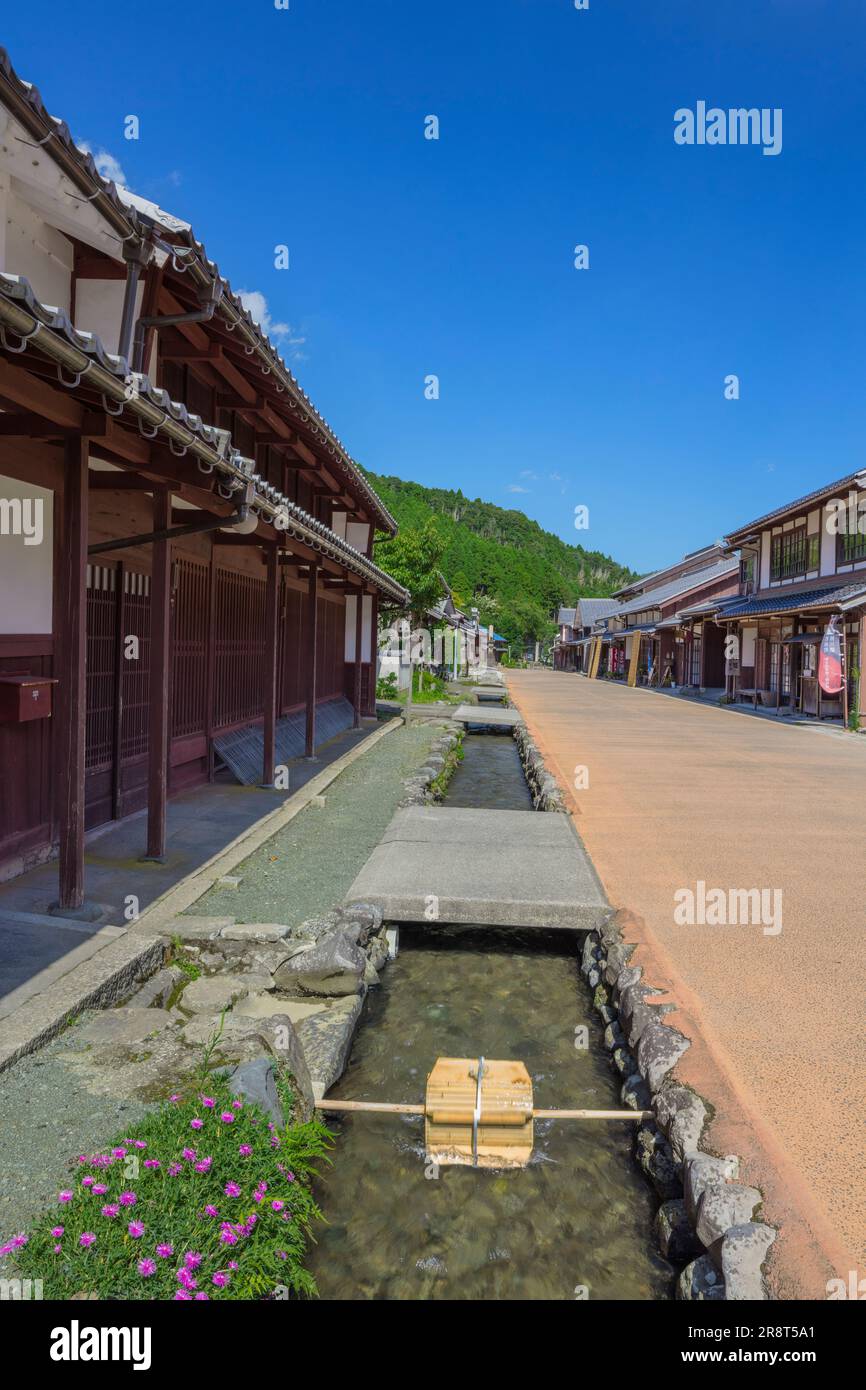 Kumagawa-juku in summer Stock Photo - Alamy