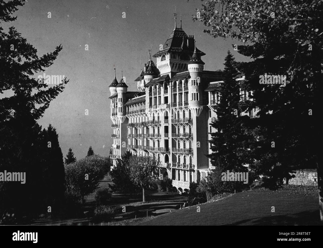 Mountain House, Caux, Switzerland. European headquarters of Moral Re ...