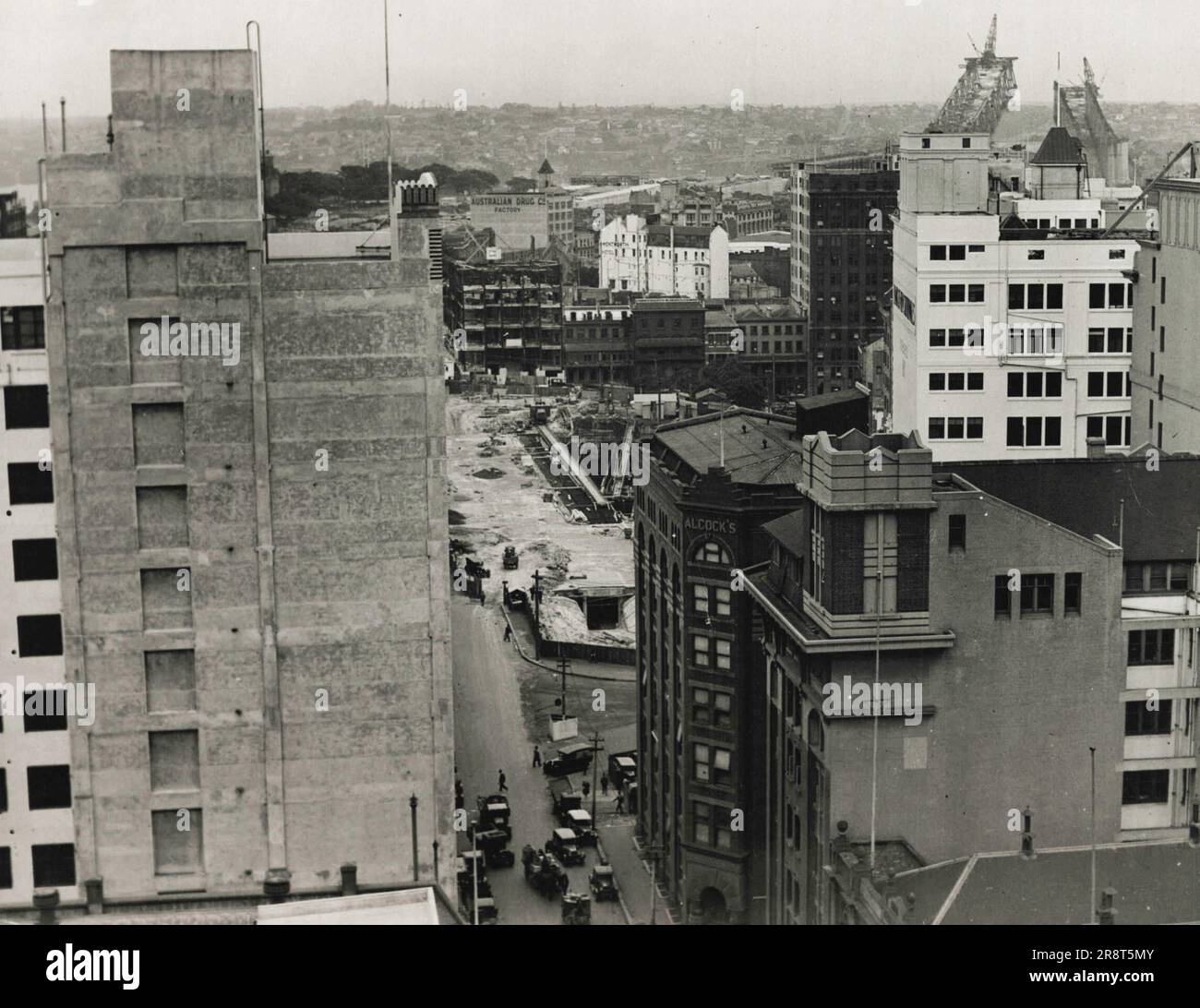 Wynyard Square. June 18, 1930 Stock Photo - Alamy
