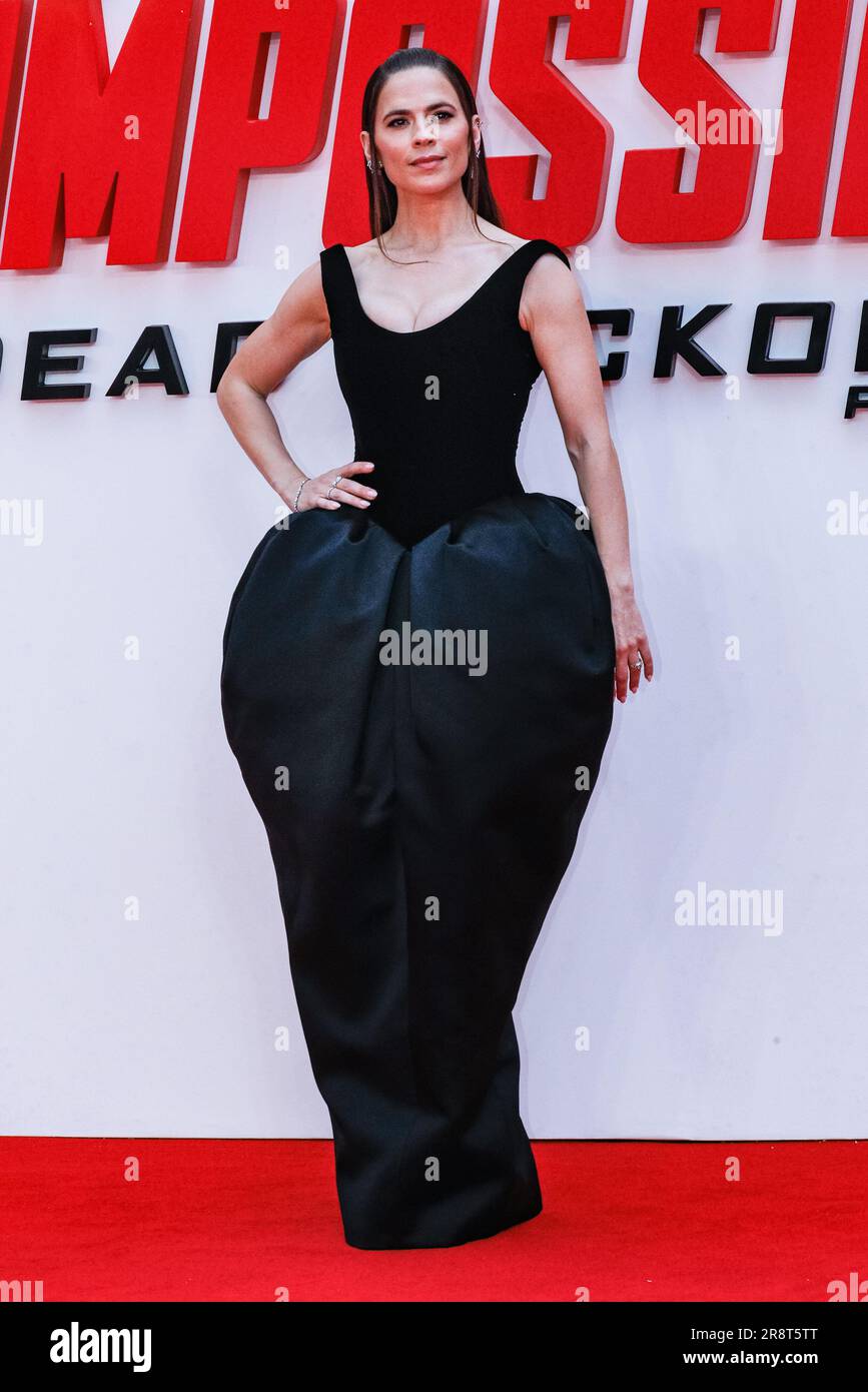 Hayley atwell mission impossible hi-res stock photography and images ...