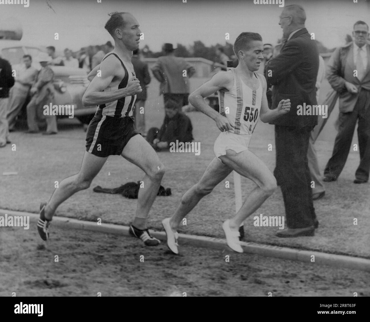 Albert Thomas & Jack Plummer race together winning the 3 mile. December ...