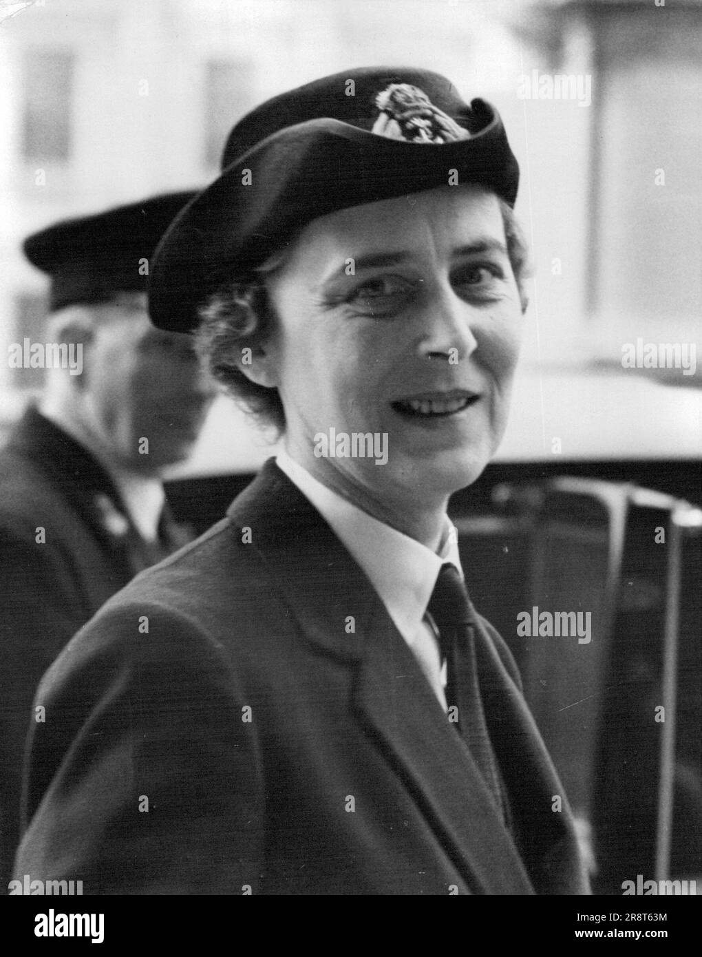 Royal Commandant Visits Admiralty Wrens -- The Duchess of Kent, in ...