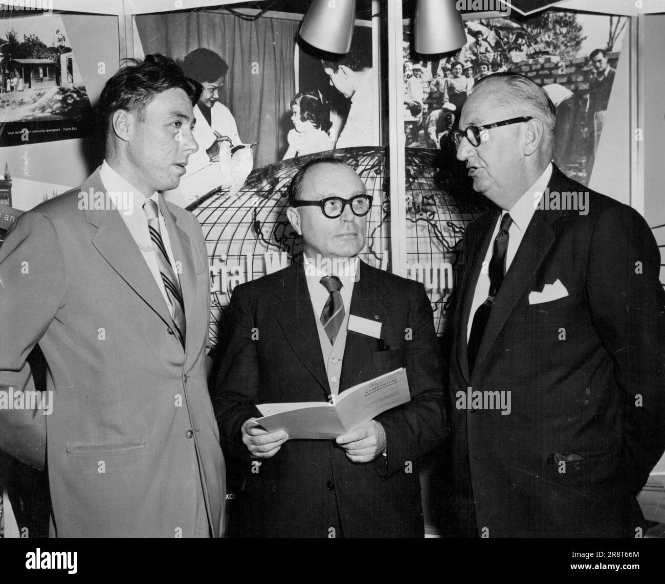 Shown at the entrance of the auditorium of the U.S. Department of ...