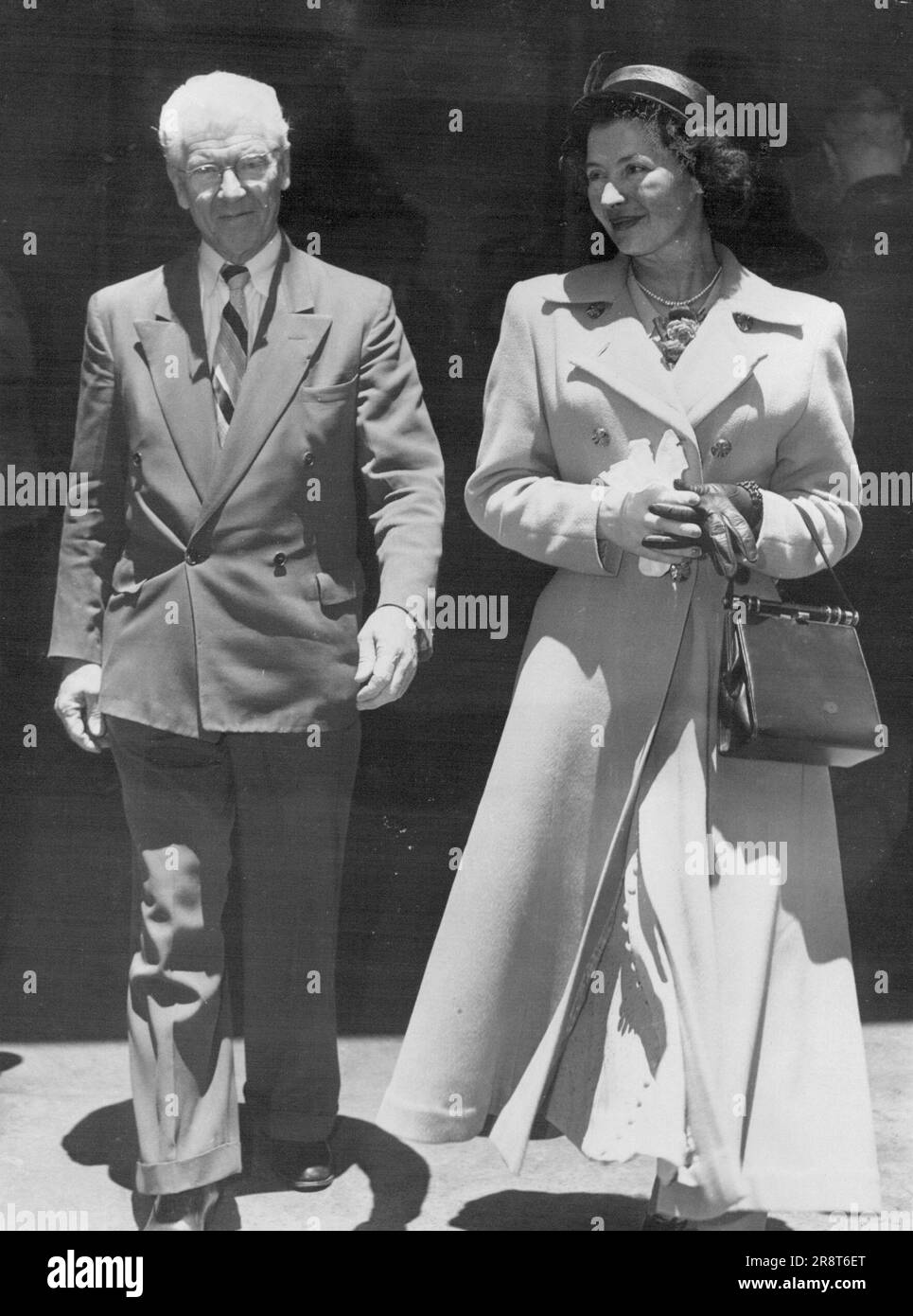 Mrs. Florence Trindall, wife of the artist, who gave evidence today ...