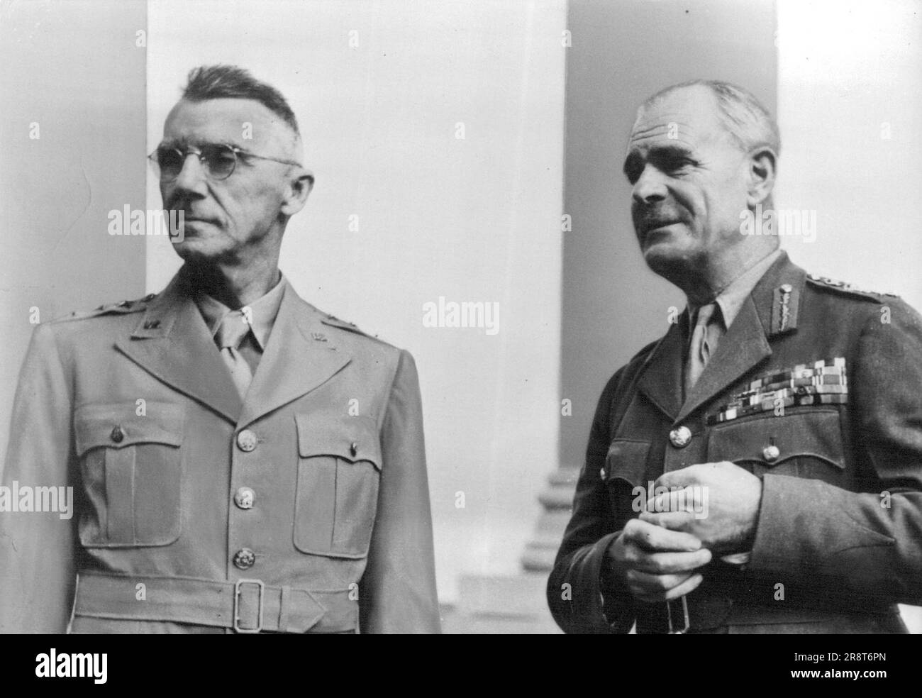 U.S. And British Generals Confer In India -- Lieut. Gen. Joseph W ...