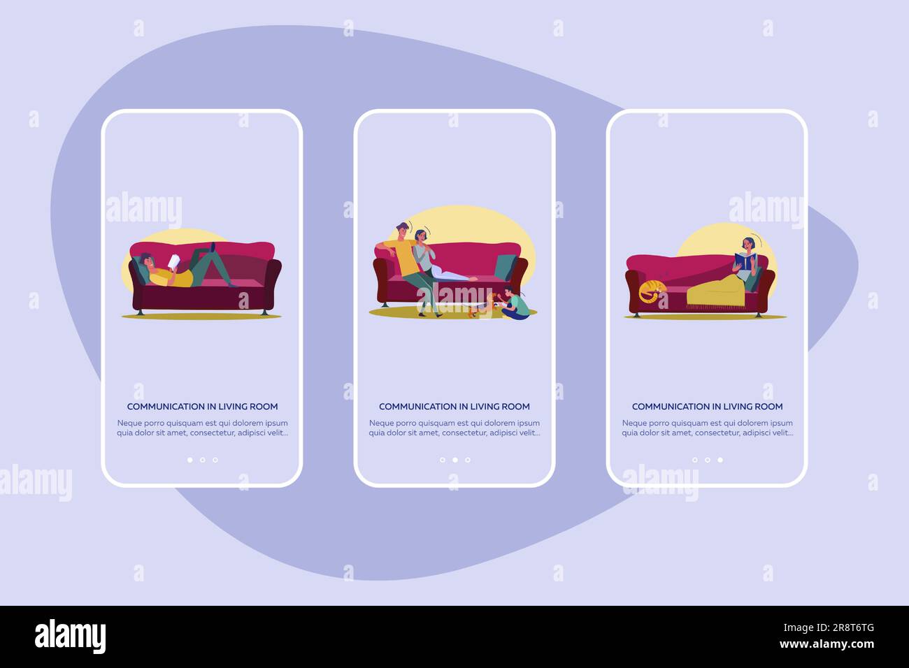 Living archive Stock Vector Images - Alamy