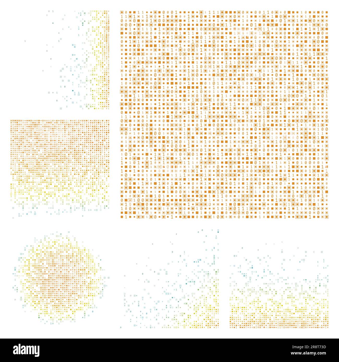 Abstract Technology Background. Bright contrast color theme backgrounds ...