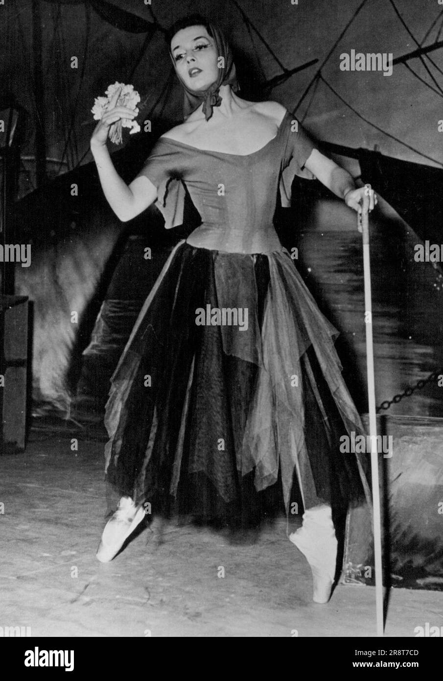 The Blind Flower Girl Dances -- Ludmilla Tcherina dancing the part of a ...