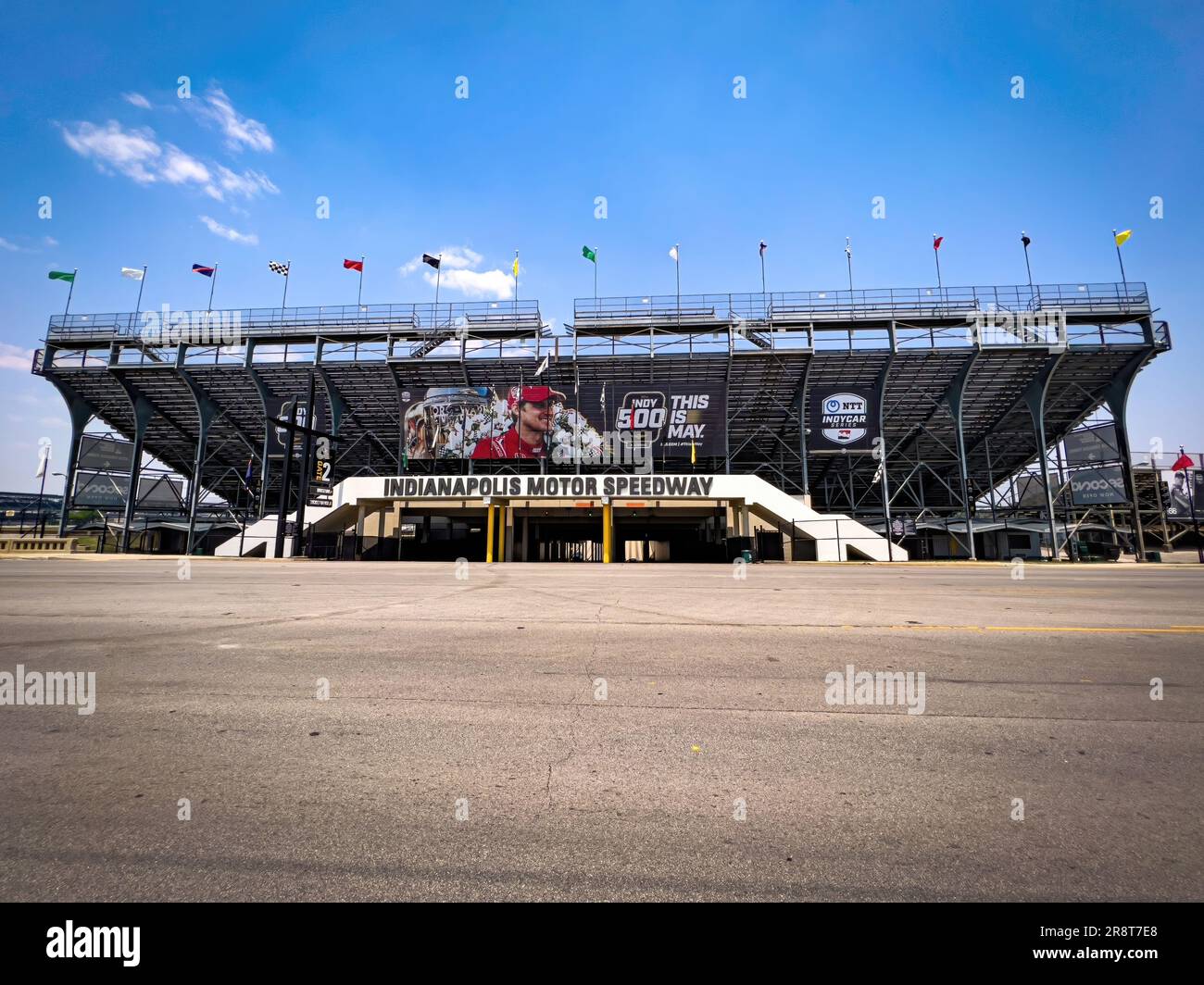 Indianapolis Motor Speedway - famous race track - INDIANAPOLIS, UNITED ...
