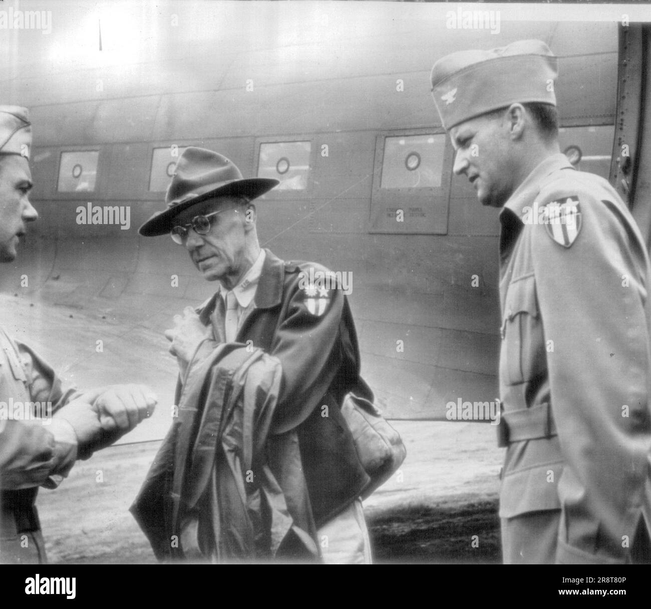 Stilwell And "Y Force" Chief -- Lieut. General. Joseph W. Stilwell ...