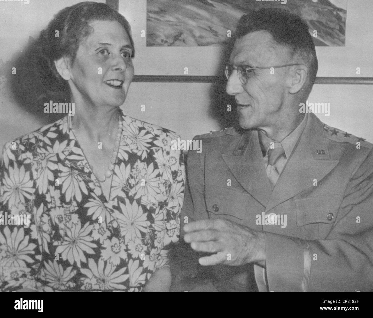 Gen. Stilwell Home After 15 Months In East -- Home after 15 months in ...