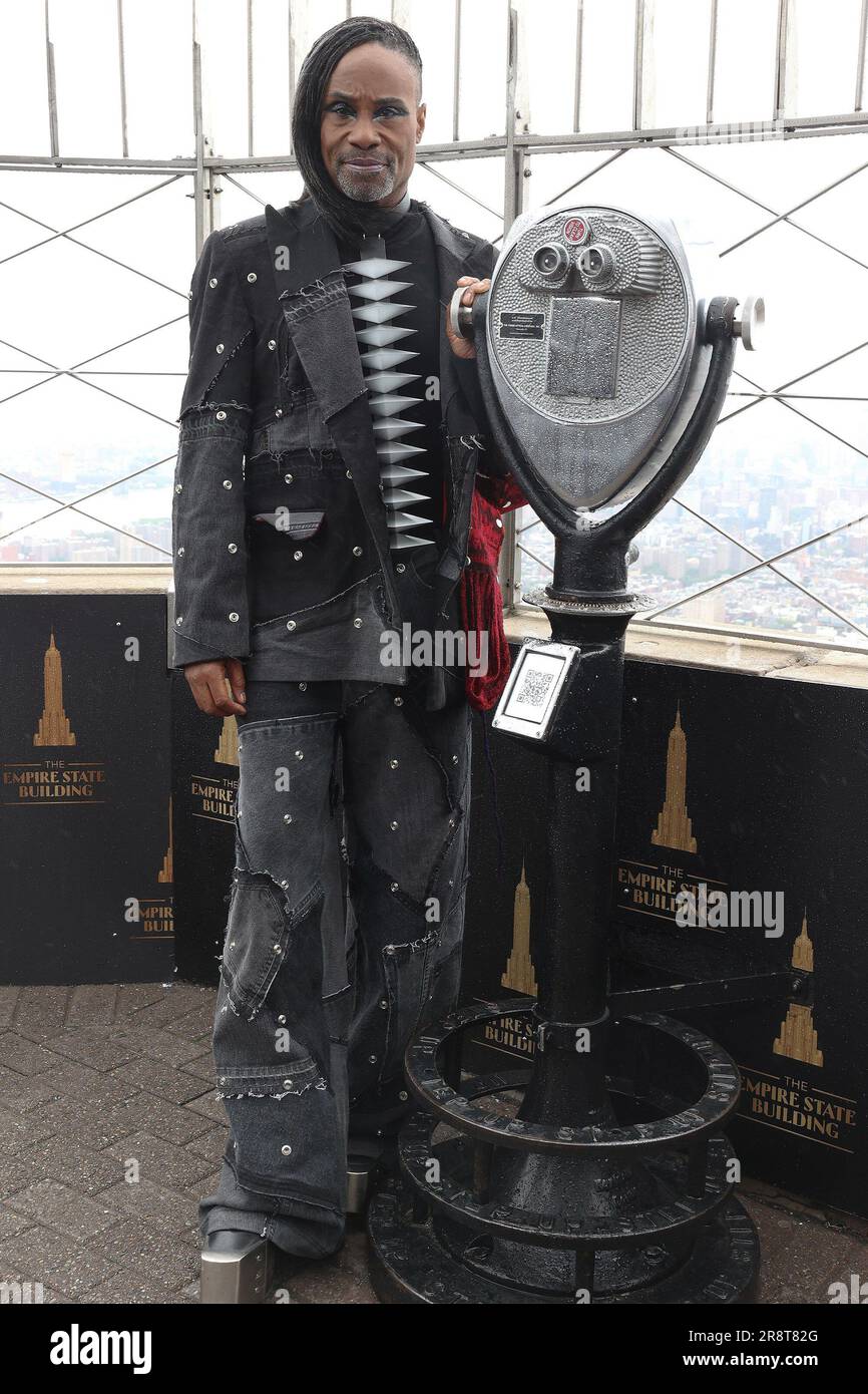 New York, NY, USA. 22nd June, 2023. Billy Porter at a public appearance ...