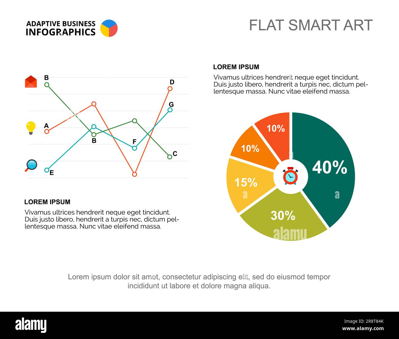 Two Diagram Graphic Presentation Stock Vector Image & Art - Alamy
