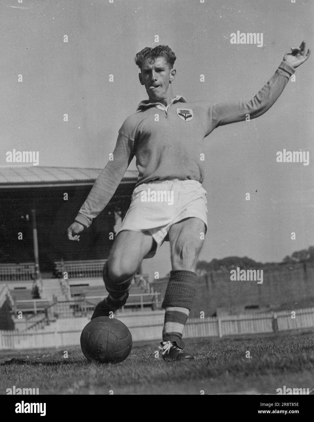 Soccer Charlie Stewart of Woonona - Bulli. Shoot Laddie! - Charlie ...