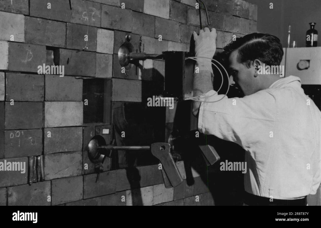 Windscale - Atomic Factory, Sellafield, Cumberland - England. March 30 ...