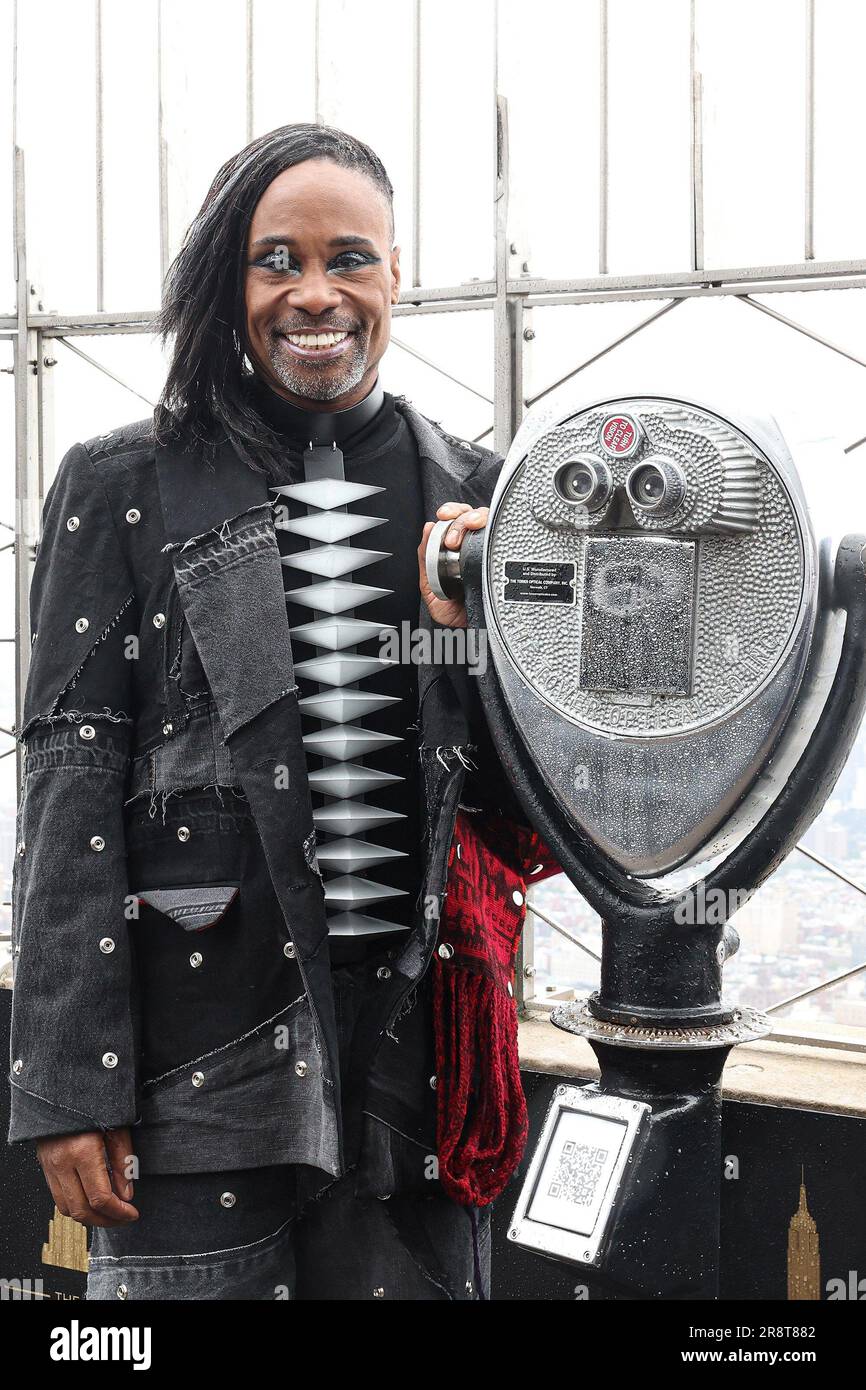 New York, NY, USA. 22nd June, 2023. Billy Porter at a public appearance ...