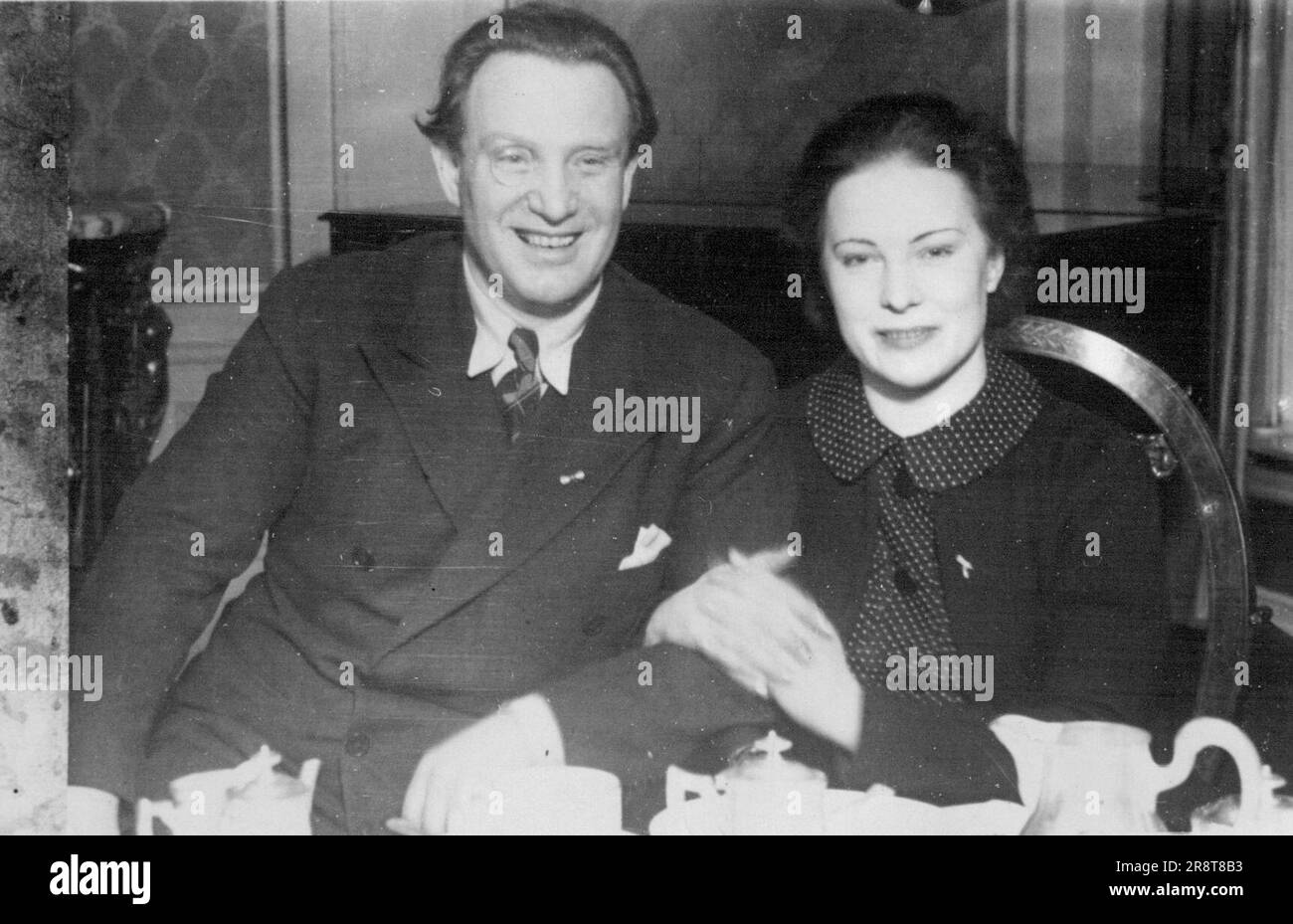 And His Fiancee In Vienna Richard Tauber, the famous tenor, and his ...