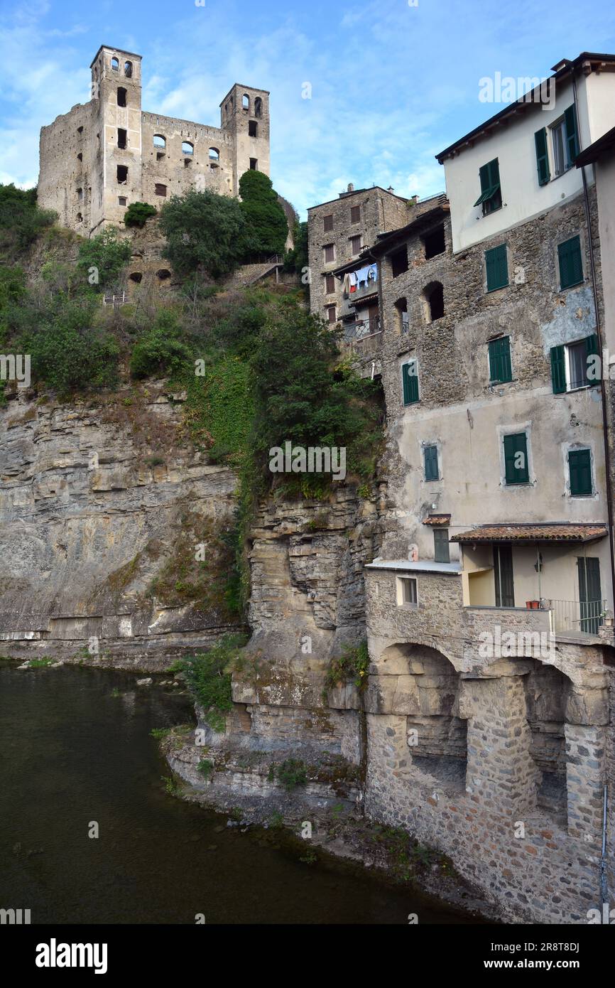 Dolceacqua, Liguria, Italy 06-08-2023- The ancient medieval village of ...