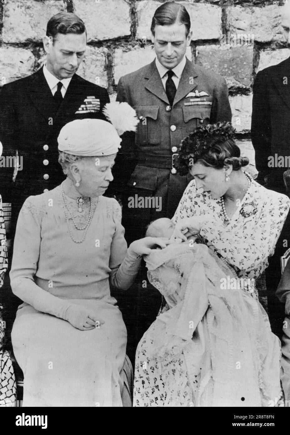 Christening of The Duke And Duchess of Kent's Baby -- The King, Duke of ...