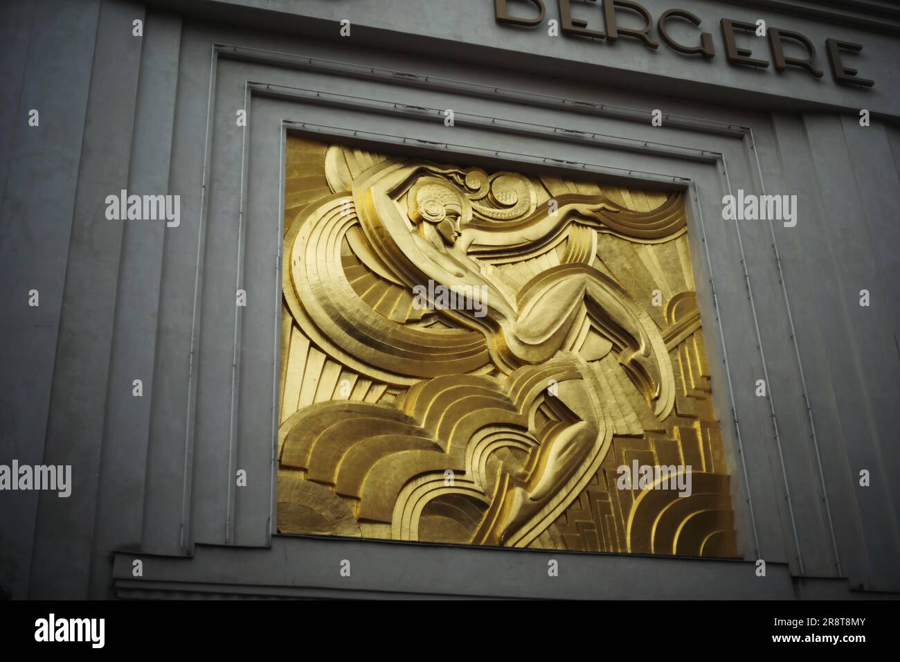 Folies Bergère cabaret exterior Stock Photo - Alamy