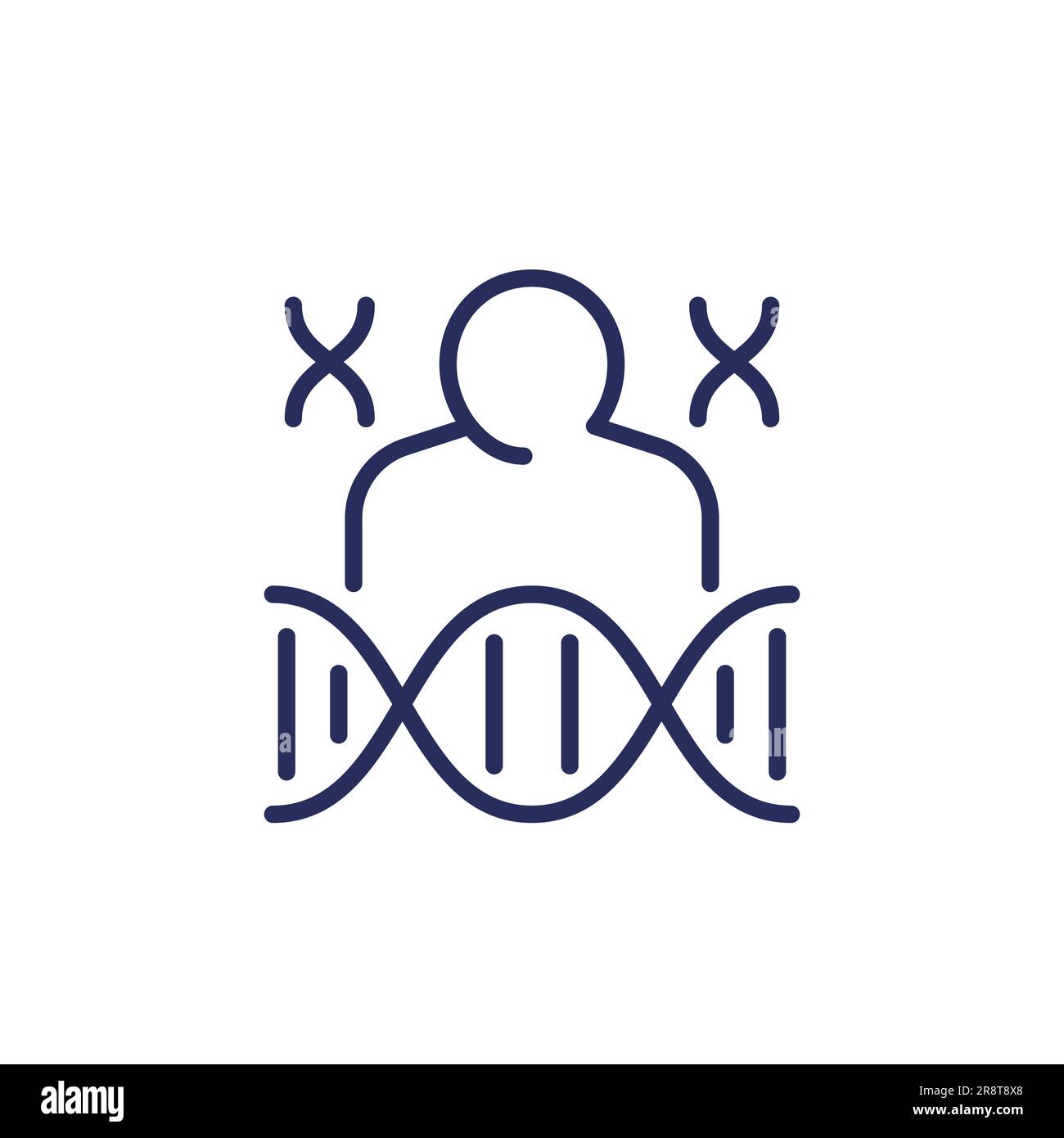 Human genomics Stock Vector Images - Alamy
