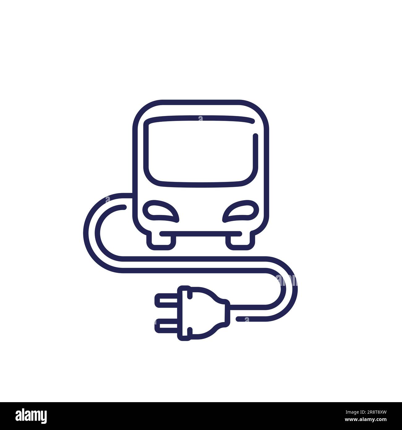 Bus power line Stock Vector Images - Alamy
