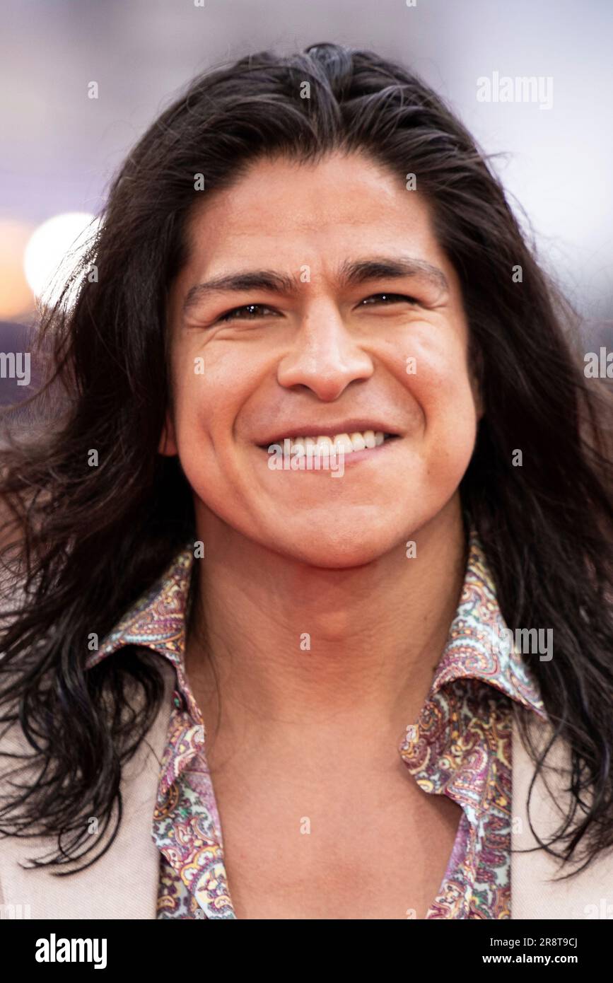 Cristo Fernandez poses for photographers upon arrival at the premiere ...