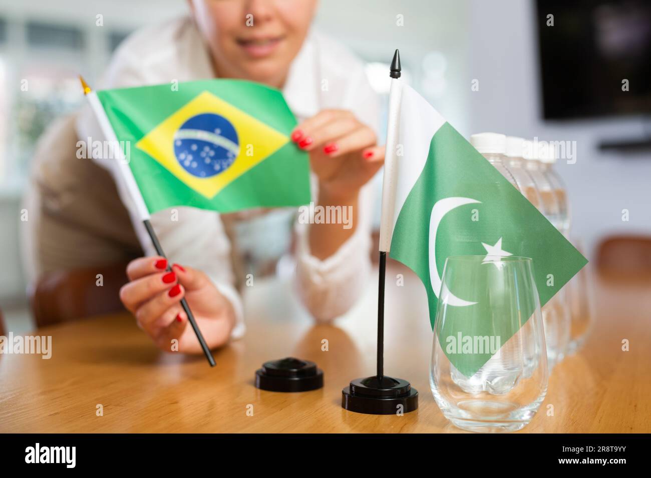 Brazil pakistan flag hi-res stock photography and images - Alamy