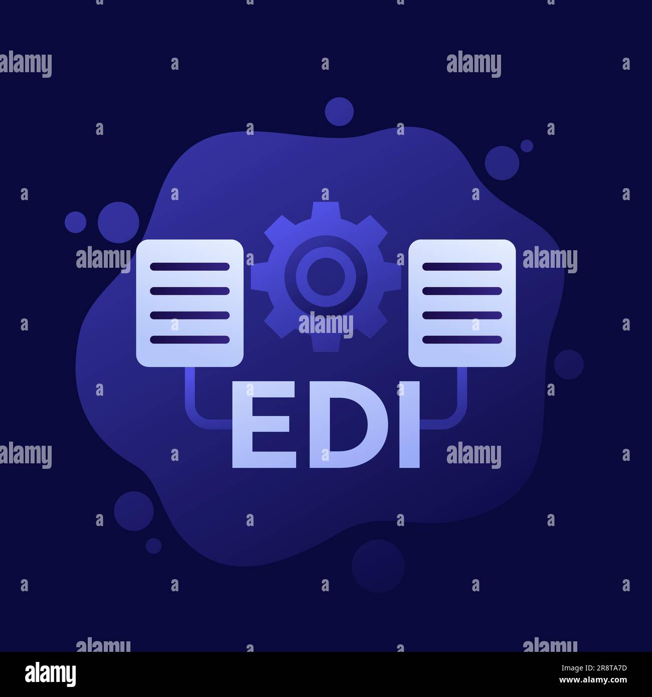 EDI, Electronic Data Interchange vector design Stock Vector Image & Art - Alamy