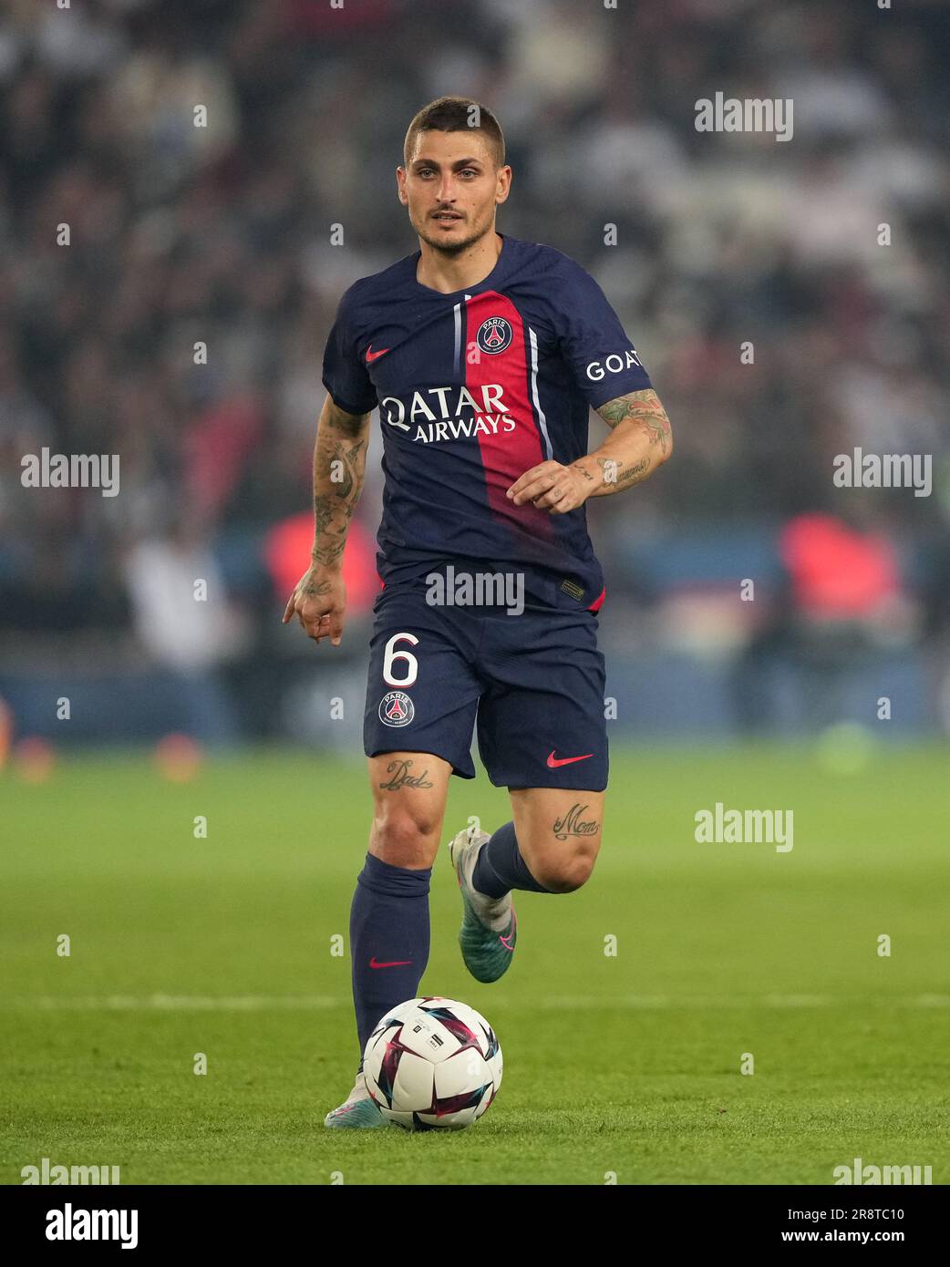 Marco Verratti of PSG during the Ligue 1 match between Paris Saint ...