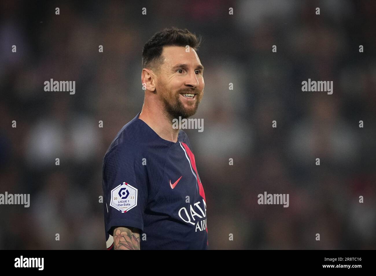 Lionel Messi of PSG during the Ligue 1 match between Paris Saint ...
