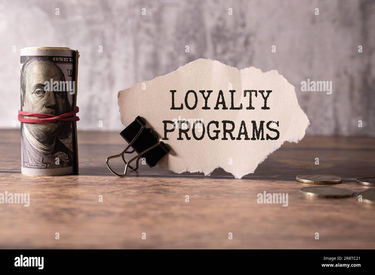 Loyalty program text hi-res stock photography and images - Alamy