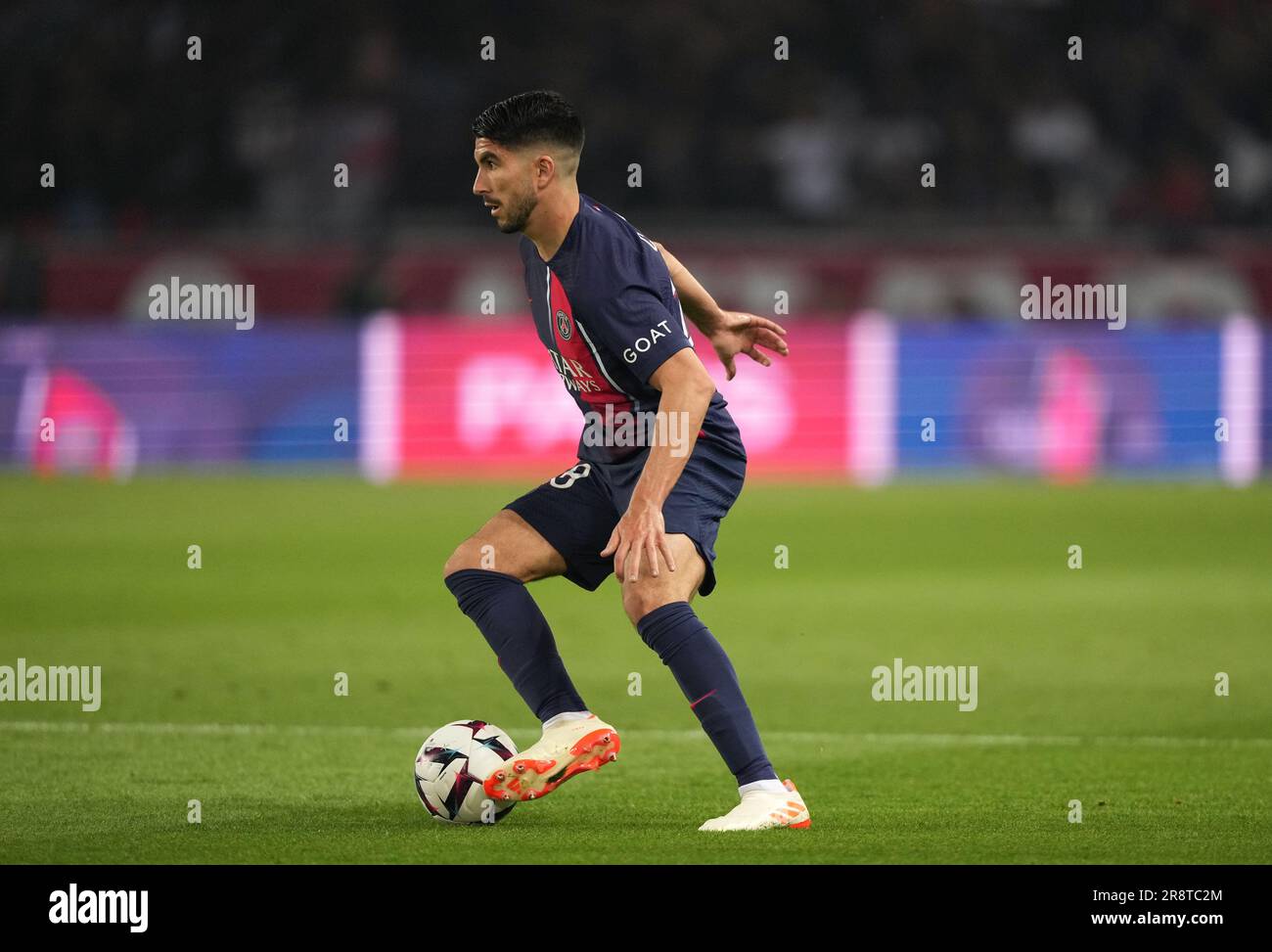 Carlos Soler of PSG during the Ligue 1 match between Paris Saint ...