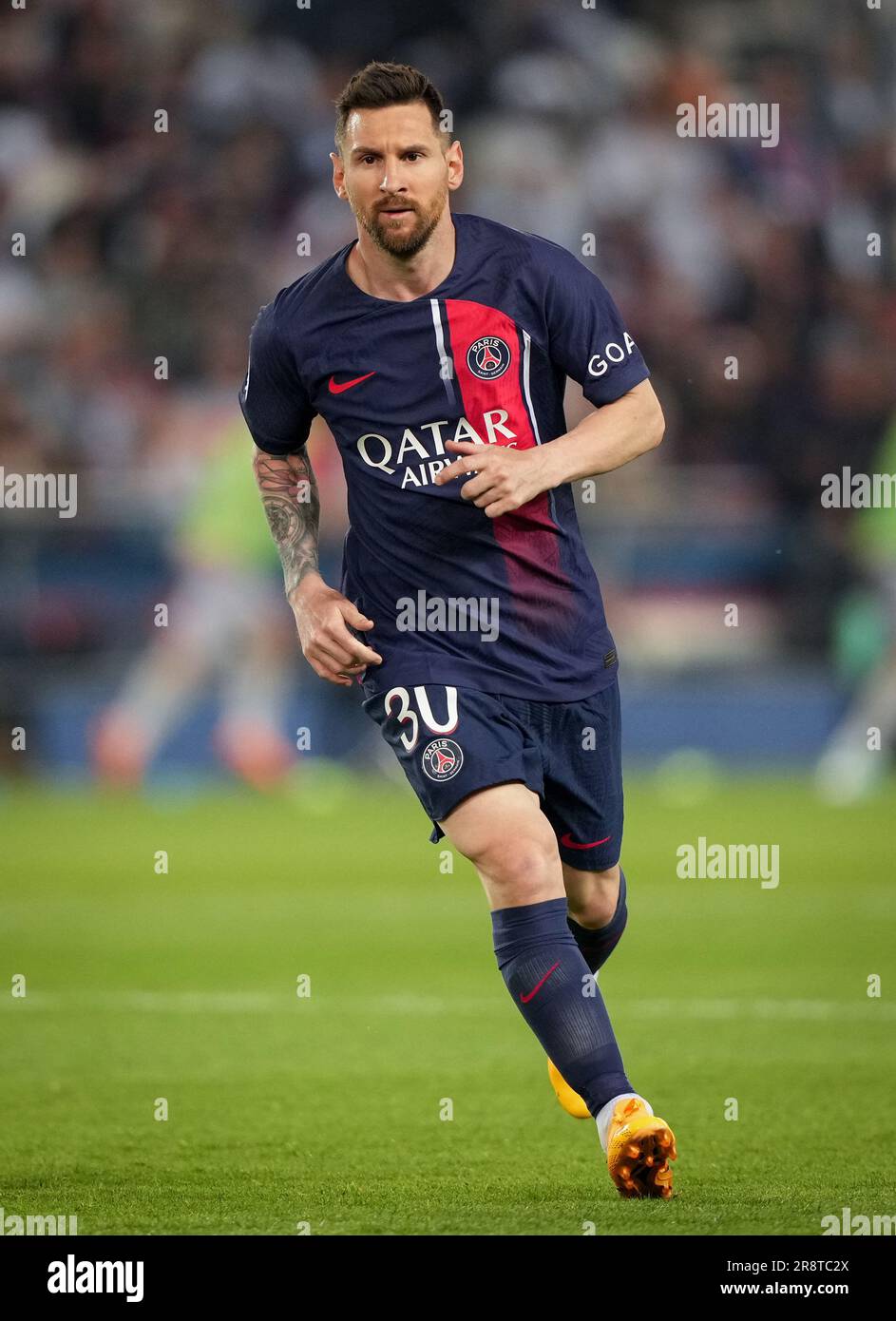 Lionel Messi of PSG during the Ligue 1 match between Paris Saint ...