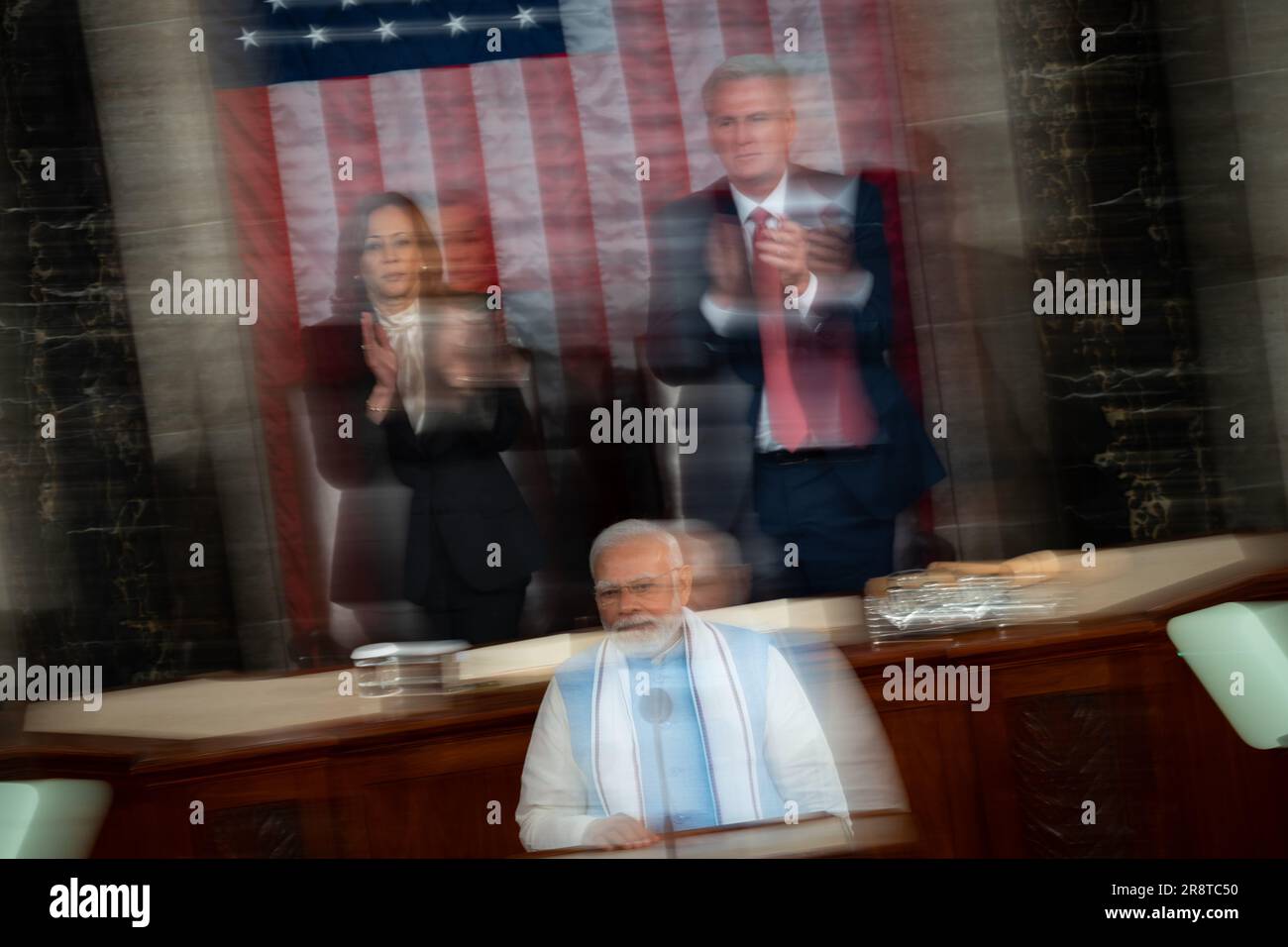 Washington, USA. 22nd June, 2023. Prime Minister of India Narendra Modi ...