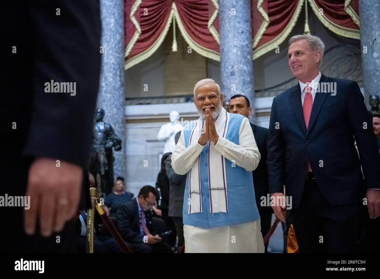 Washington, USA. 22nd June, 2023. Prime Minister of India Narendra Modi ...