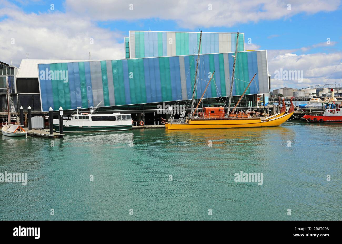 NZ Maritime Museum building - Auckland, New Zealand Stock Photo - Alamy